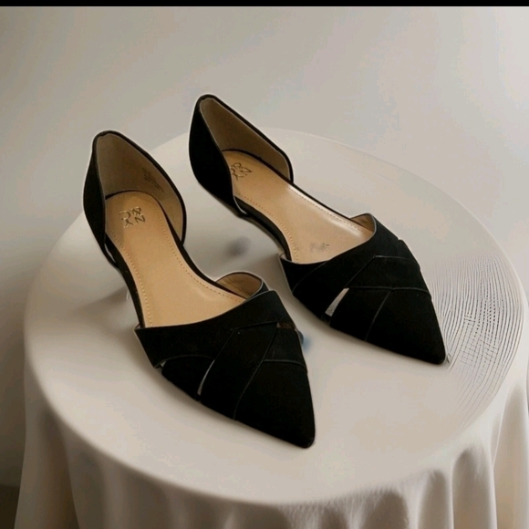 New York & Company | Shoes | New York And Company Woven Pointed Flats ...